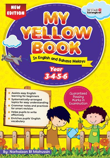 MY YELLOW BOOK IN ENGLISH AND BAHASA MELAYU - YEAR 3,4,5,6 [BULK/PUKAL ...