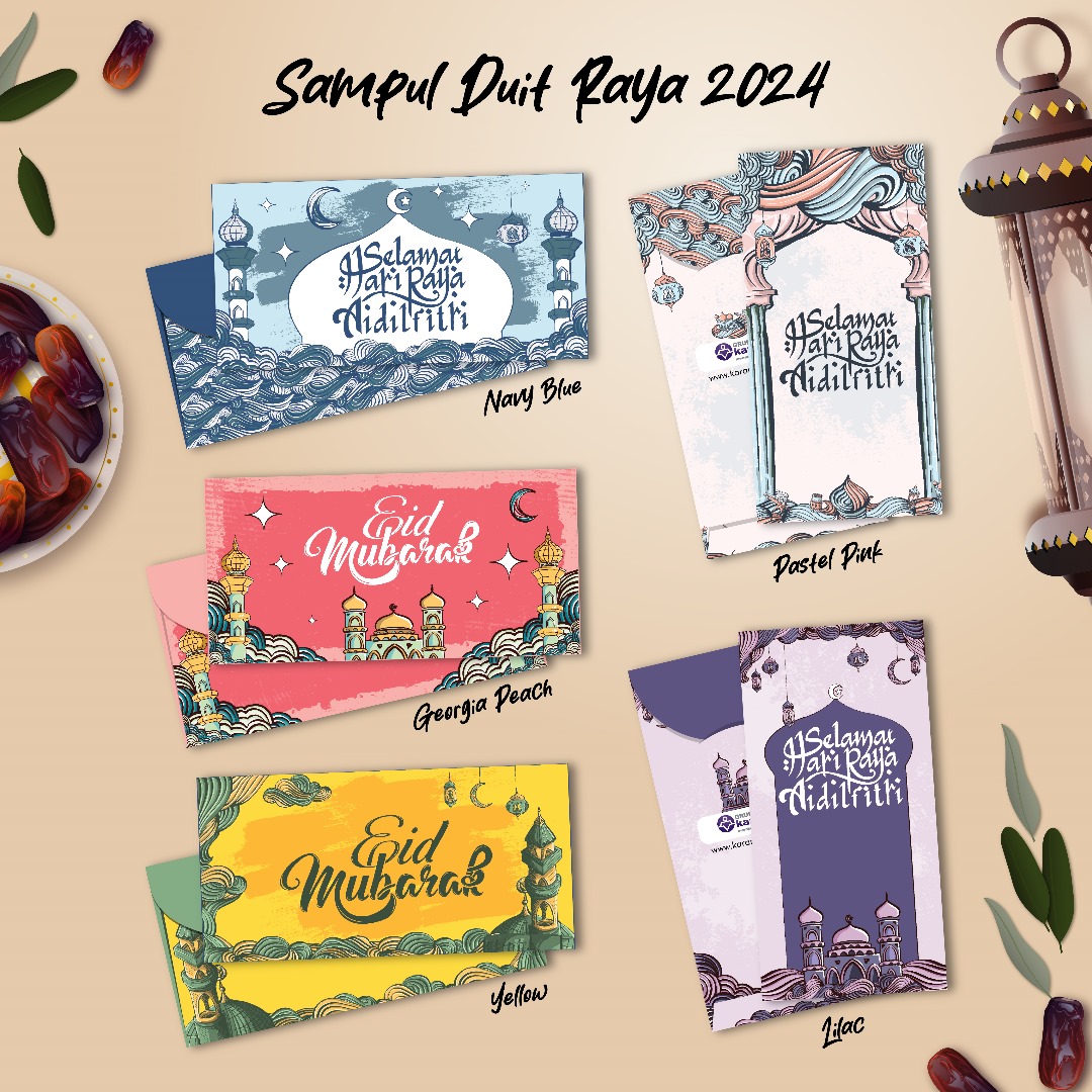 Sampul Duit Raya 2024 (4 paket RM10) | Karangkraf Mall - Online ...